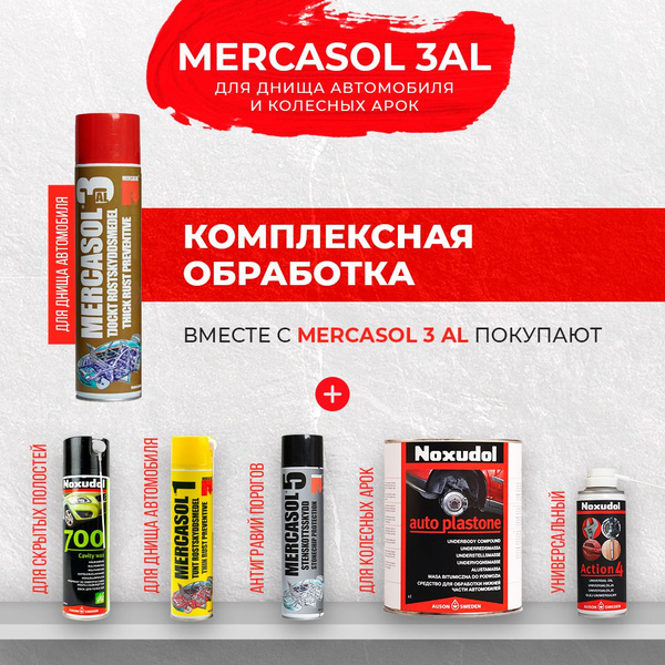 Покрытие антикоррозийное MERCASOL,NOXUDOL - купить по выгодным ценам в ...