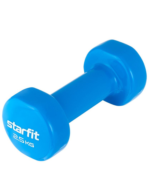 Гантели Starfit ЦБ-00001449, 1 шт. по 2 кг, синий - купить по выгодным ...