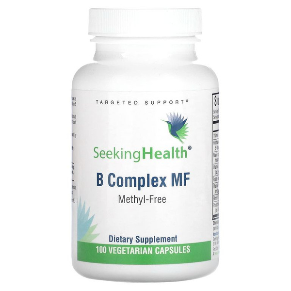 Seeking Health, B Complex MF, Комплекс витаминов группы B, без метила ...