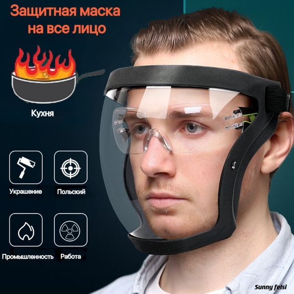 Щиток защитный, цвет: Прозрачный, 1 шт. купить на OZON по низкой цене ...