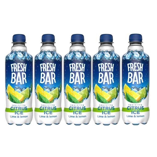 Газированный напиток Fresh Bar Citrus Ice, 480 мл х 5 шт - купить с ...
