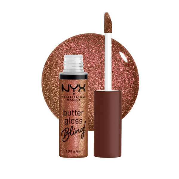 Nyx Professional Makeup Butter Gloss Bling Блестящий блеск для губ - 08 ...