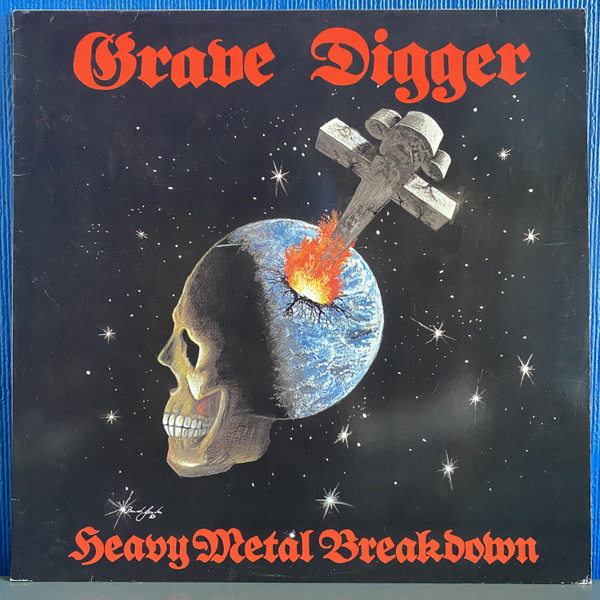 Grave Digger. Heavy Metal Breakdown. EX+ ВИНТАЖ! 1989 (1984) LP ...