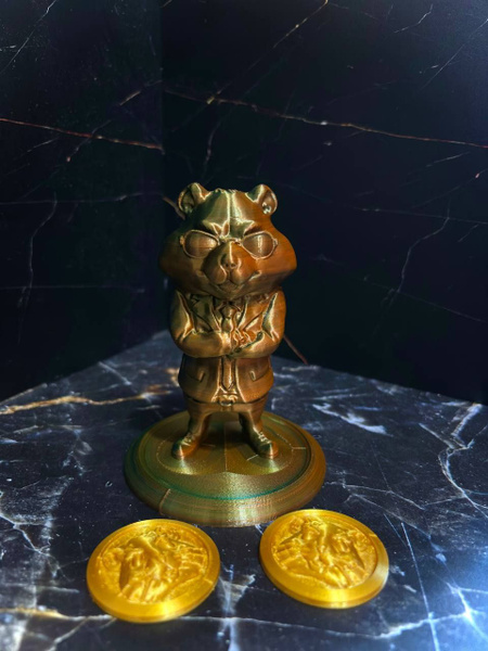 Фигурка Grandmaster Hamster Kombat - купить с доставкой по выгодным ...