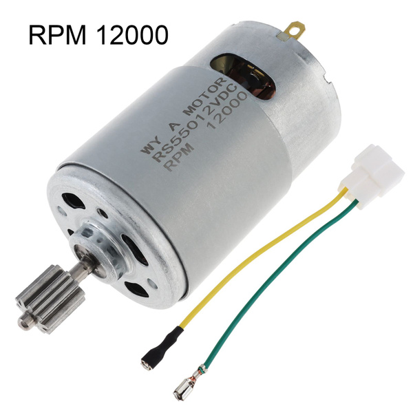 RS550 10 зубов двигатель постоянного тока 12V высокоскоростной ...