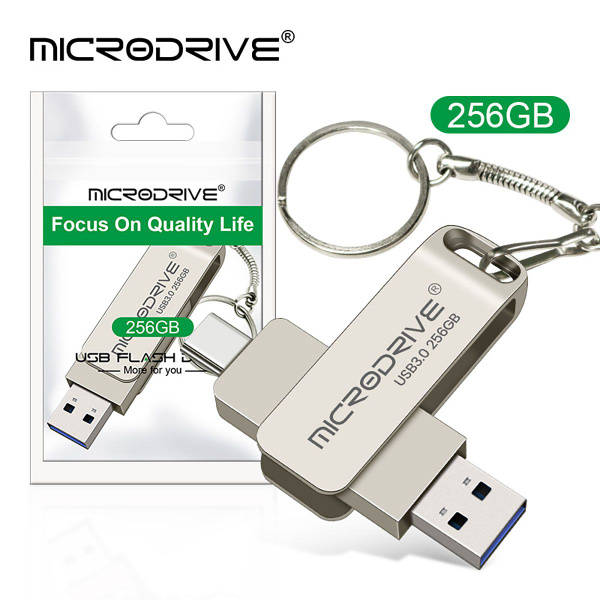 USB-флеш-накопитель Microdrive Type-C 256 ГБ - купить по выгодной цене ...