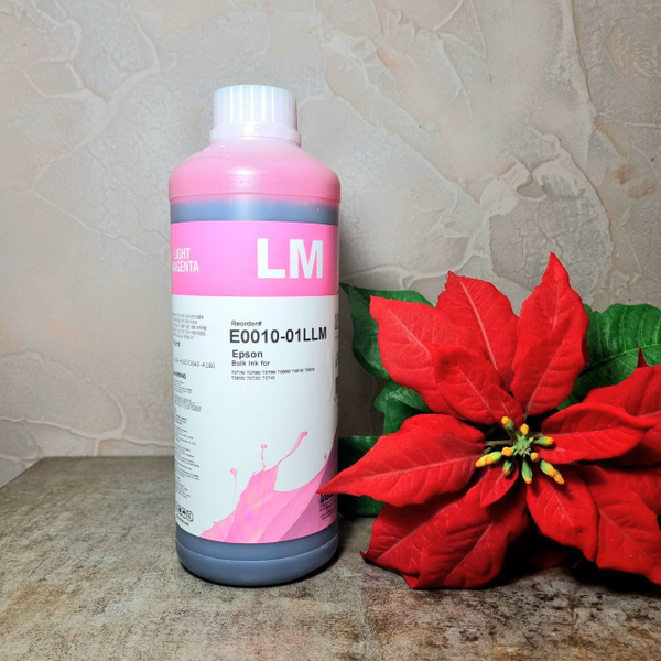 Расходник для печати InkTec E0010, Светло-пурпурный (light magenta), для струйного принтера ...