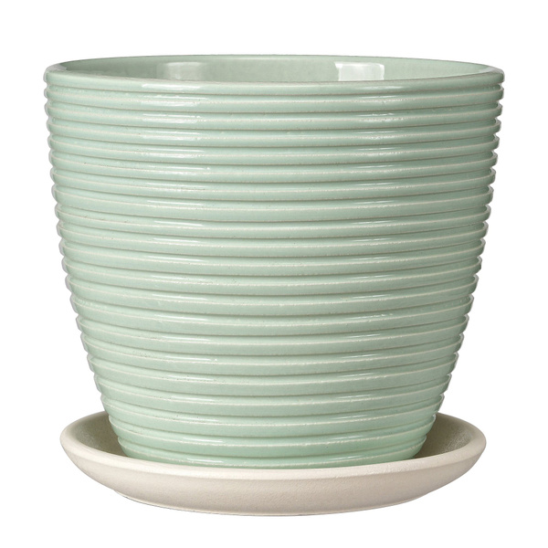 Miss Pots Горшок для цветов, 15.5 см х 17.5 см х 17.5 см, 2.3 л, 1 шт ...