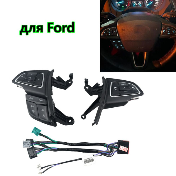 Car Cruise Control Switch Multifunction Steering Wheel Button Bluetooth ...
