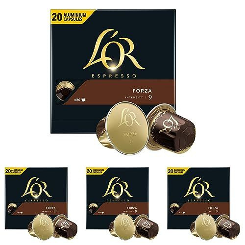 L'OR Espresso Forza 9, кофейные капсулы, совместимые с Nespresso * (20 ...