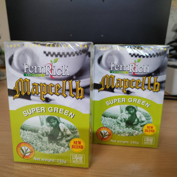 Чай FEMRICH Exclusive МАРСЕЛЛЬ SUPER GREE. Набор из 2х пачек по 250г ...