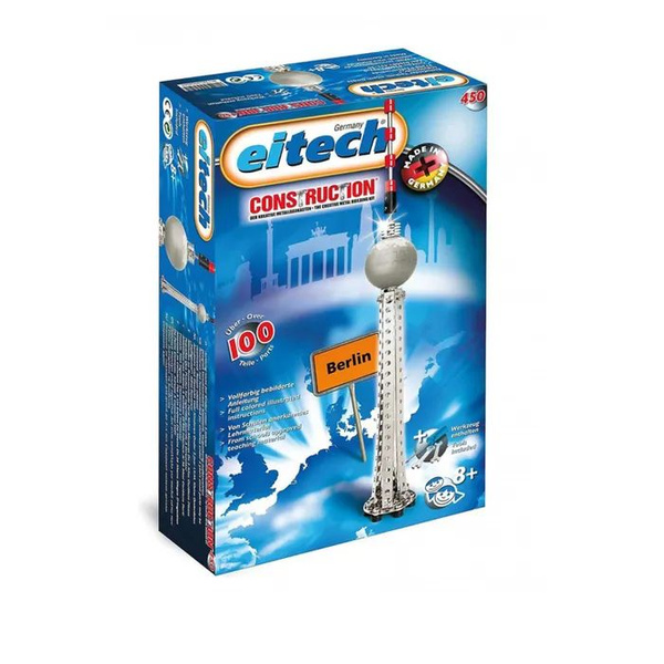 Конструктор металлический eitech Берлинская телебашня 00450 купить на OZON по низкой цене ...