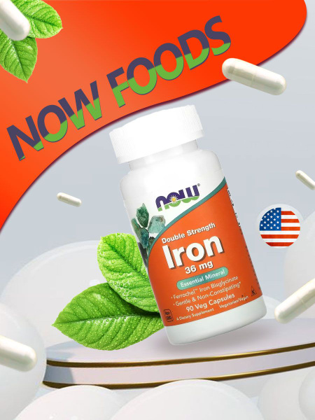 Iron Chelate 36 мг Железо Хелат - 90 капсул - купить с доставкой по выгодным ценам в интернет ...