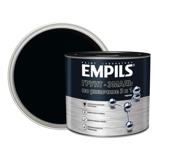Грунт-эмаль EMPILS 84434162 Гладкая, Алкидная, Глянцевое покрытие ...