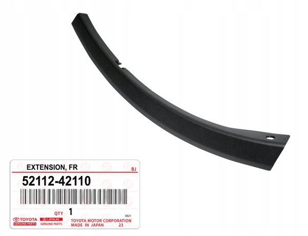 Накладка бампера передняя правая 52112-42110 Toyota RAV4 купить по ...