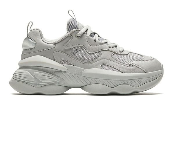 Кроссовки Женский Anta Синтетическая кожа, Нейлон, размер 37,5 R (средняя) На любой сезон Шнурки ...