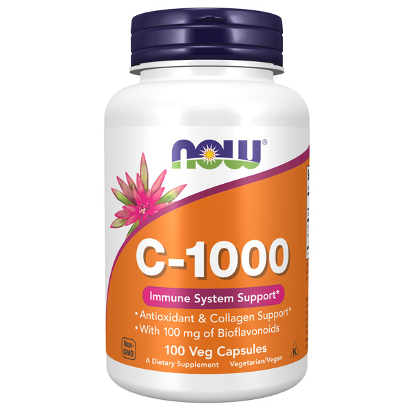 NOW Vitamin C, Витамин C-1000, 100 капсул купить на OZON по низкой цене ...