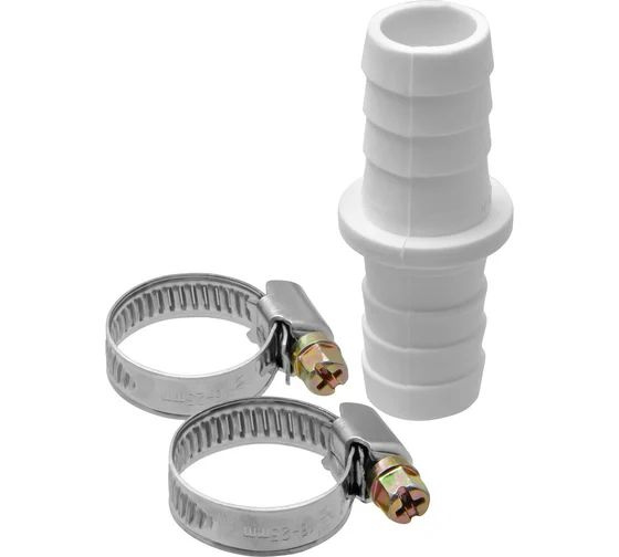 Соединитель MasterProf 19/19 в комплекте с хомутами для сливных шлангов ИС.131467 купить на OZON ...