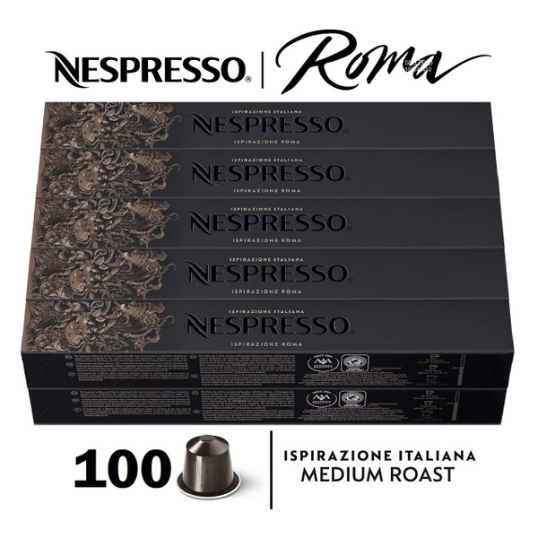 Набор кофе Nespresso ROMA, 100 капсул (10 упаковок) купить на OZON по ...