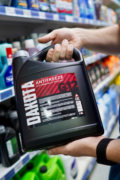 Антифриз DAKOTA красный Red G12, Готовый раствор купить по выгодной цене в интернет-магазине ...