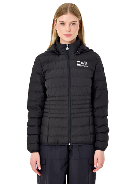 Куртка Женский EA7 черный Синтетика, размер 44 Демисезон Полиэстер Китай купить c доставкой на ...
