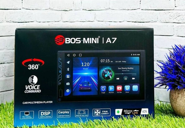 Автомагнитола Android Bos-Mini A7 4/64 GB CarPlay DSP Wi-Fi Bluetooth ...