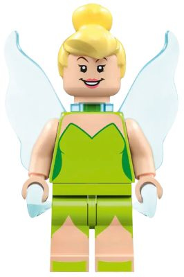 Минифигурка Lego Tinker Bell - Minifigure, Trans-Light Blue Butterfly ...