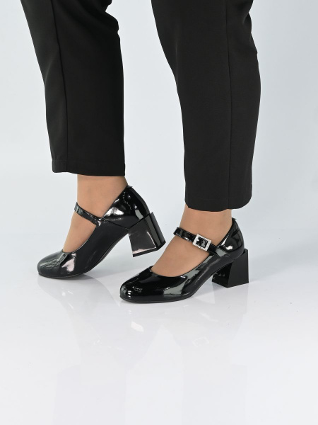 Туфли Женский Ascalini Кожа натуральная лакированная, размер 41 Стандартный средний (до 9 см) 9 ...