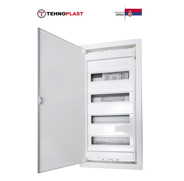 Щит силовой встраиваемый TEHNOPLAST U48-ES PN131412 48+8 модулей с ...