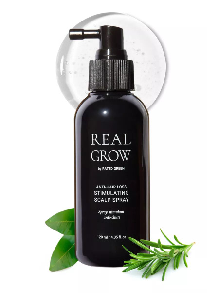 RATED GREEN Стимулирующий спрей для роста волос Real Grow Anti-Hair ...