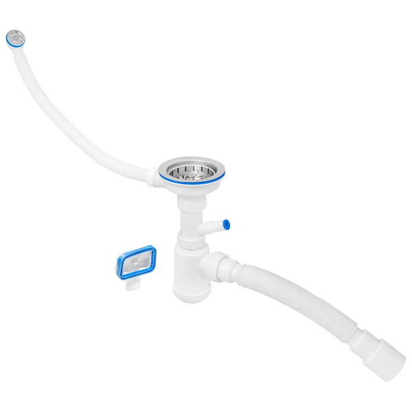 Сифон для кухни MasterProf, гофрированный, 360 мм, 3.1/2"х40х295 мм, полипропилен купить на OZON ...