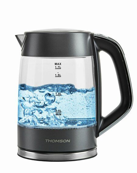 Купить электрический чайник Thomson Чайник GLASS K20ES-2002 1.7L GRAY ...