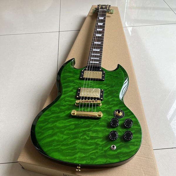 Электрогитара SG 6-струнная, корпус Махагони купить на OZON по низкой ...