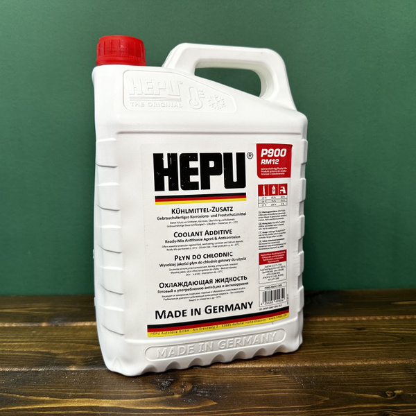 Антифриз Hepu P900_красный, Готовый раствор купить по выгодной цене в интернет-магазине OZON ...