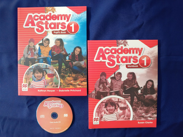 Полный комплект Academy Stars 1: Pupil's Book + Workbook + CD - купить ...