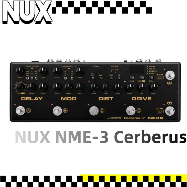 Процессор эффектов NUX NME-3 Cerberus - купить с доставкой по выгодным ...