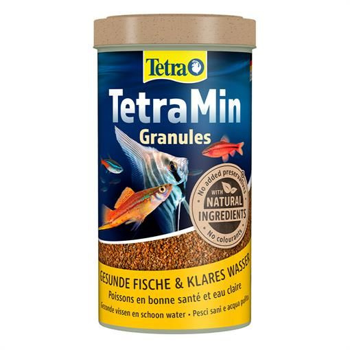 Корм для рыб TetraMin Granules 500мл, гранулы купить на OZON по низкой ...
