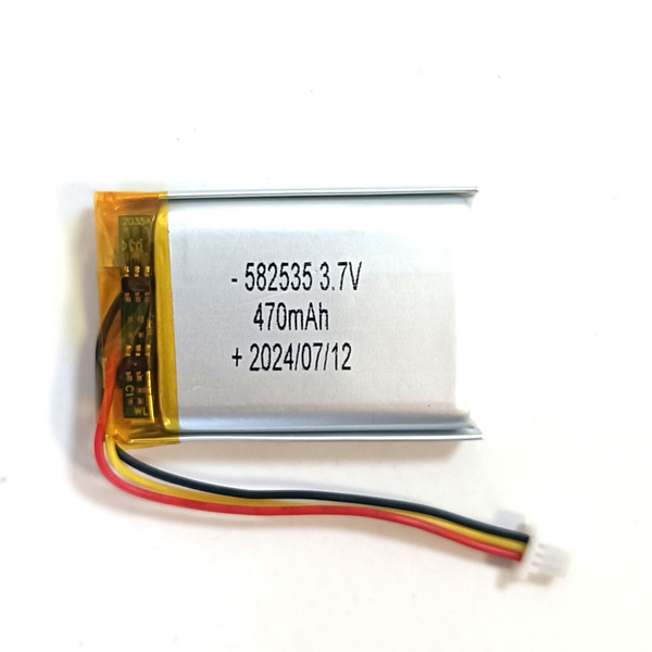 CARCAM М2 аккумулятор для видеорегистратора 3.7v 470mAh 3pin + разъем ...