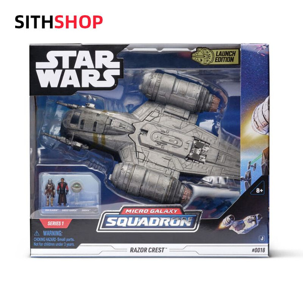 Фигурка Hasbro Star Wars Micro Galaxy Squadron Razor Crest 1/72 Action ...