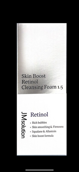 JMsolution Пенка с ретинолом для выравнивания тона кожи Skin Boost ...