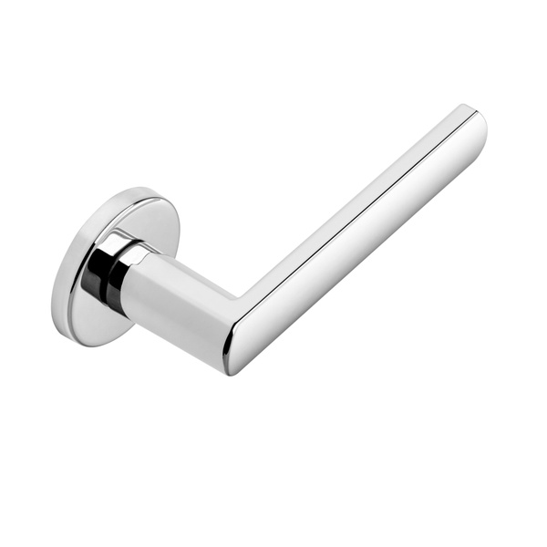 Итальянская дверная ручка DND LUCE от компании Волховец, Полированный ...