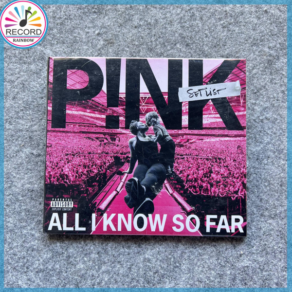P!nk Pink All I Know So Far Setlist CD настоящий Герметичная упаковка ...