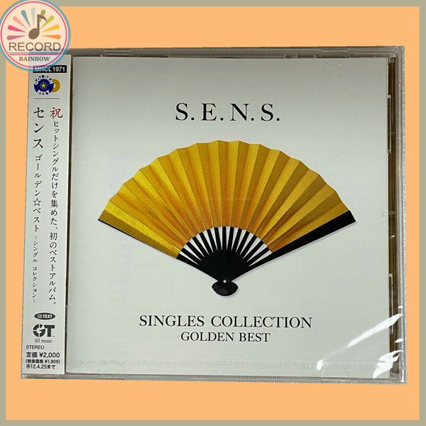 CD SENS S.E.N.S SINGLES COLLECTION GOLDEN BEST CD настоящий Герметичная ...