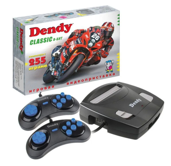 Характеристики Игровая приставка 8 Bit Денди Dendy Classic 8 Bit 255 ...