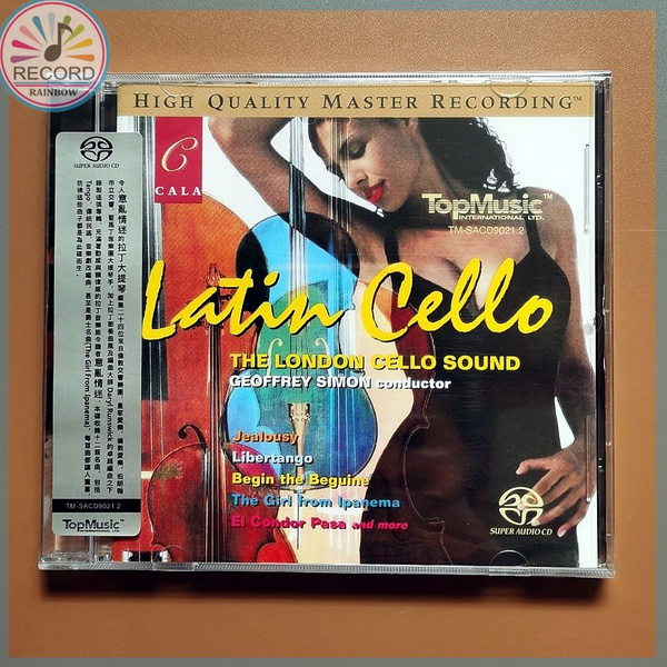 CD Latin Cello THE LONDON CELLO SOUND GEOFFREY SIMON Conductor Jealousy ...