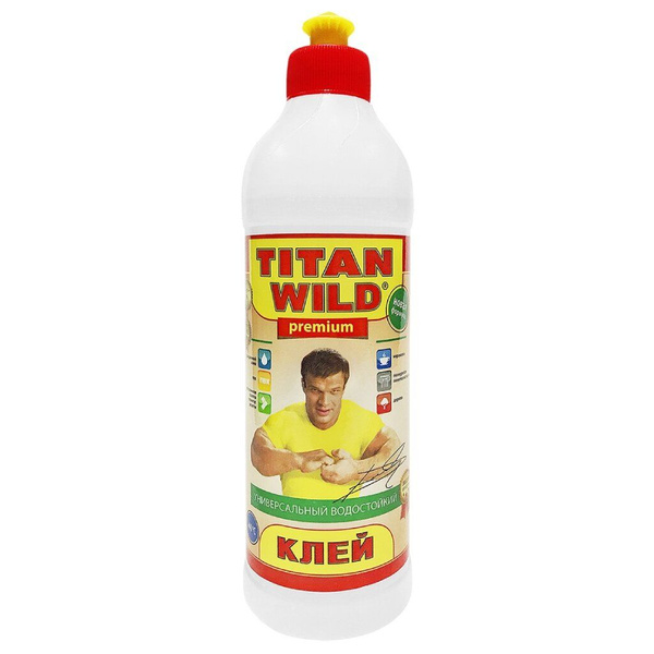 Клей Titan Wild, Premium, универсальный, прозрачный, водостойкий, 500 ...