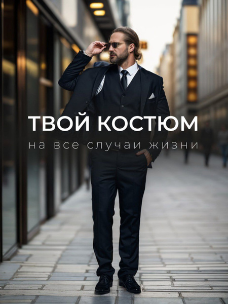 Костюм классический Alessandro Miro купить на OZON по низкой цене ...