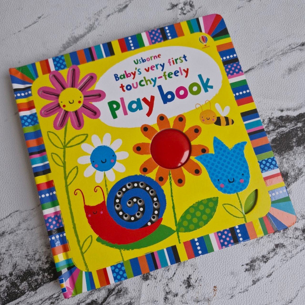 Baby's Very First Touchy-feely Play Book Usborne первая книжка купить ...