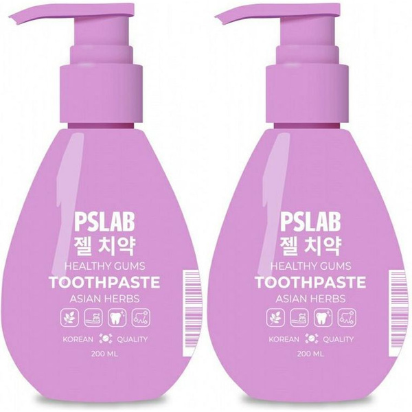 Зубная паста Pslab для профилактики воспаления десен 200 мл, набор: 2 штуки купить на OZON по ...