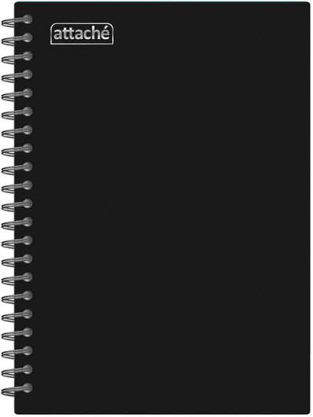 Тетрадь Attache, A5, 80 листов, в клетку, на спирали купить на OZON по низкой цене (1739321071)